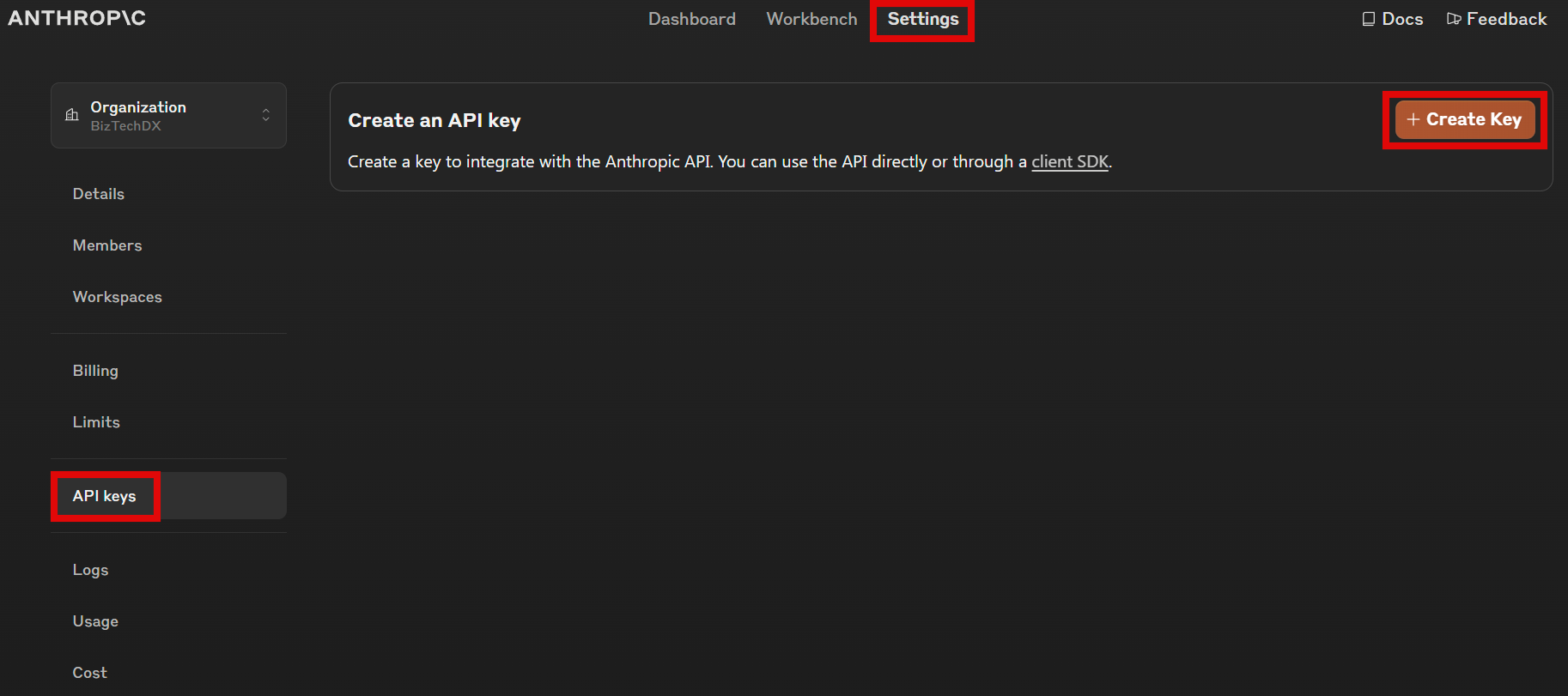 【Claude】Anthropic APIとは？概要からAPIキーを取得する方法まで | BizTechDX
